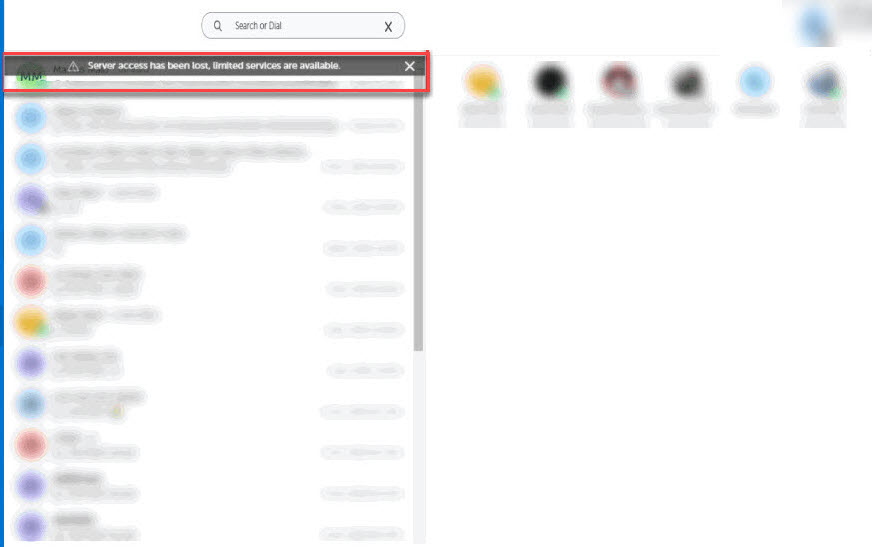 MiCollab Client-server connection issues